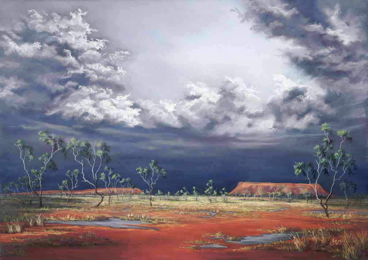 Mount Oxley Storm - Back O' Bourke Gallery