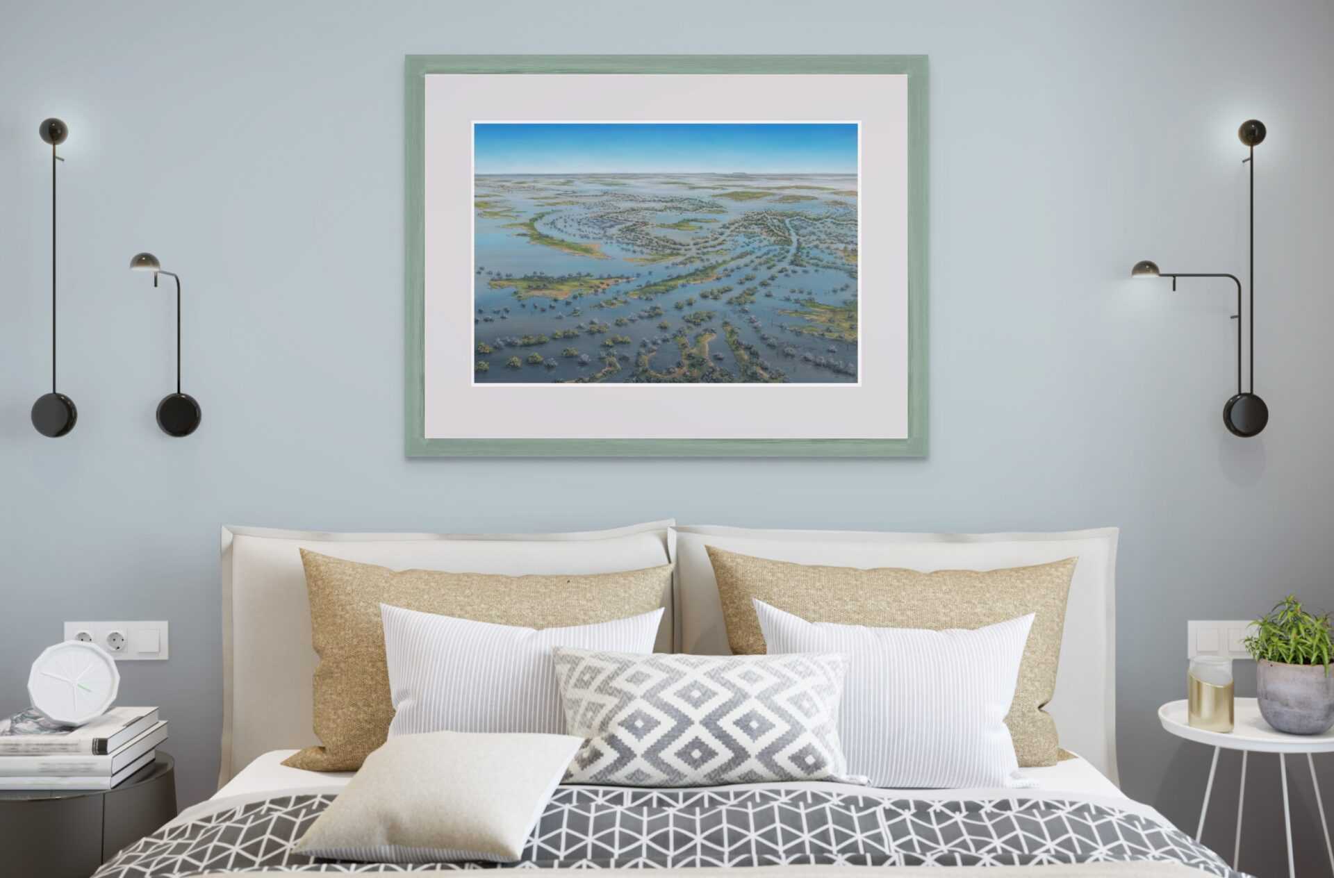 Australian Landscape Art – Outback Islands - Back O Bourke Gallery