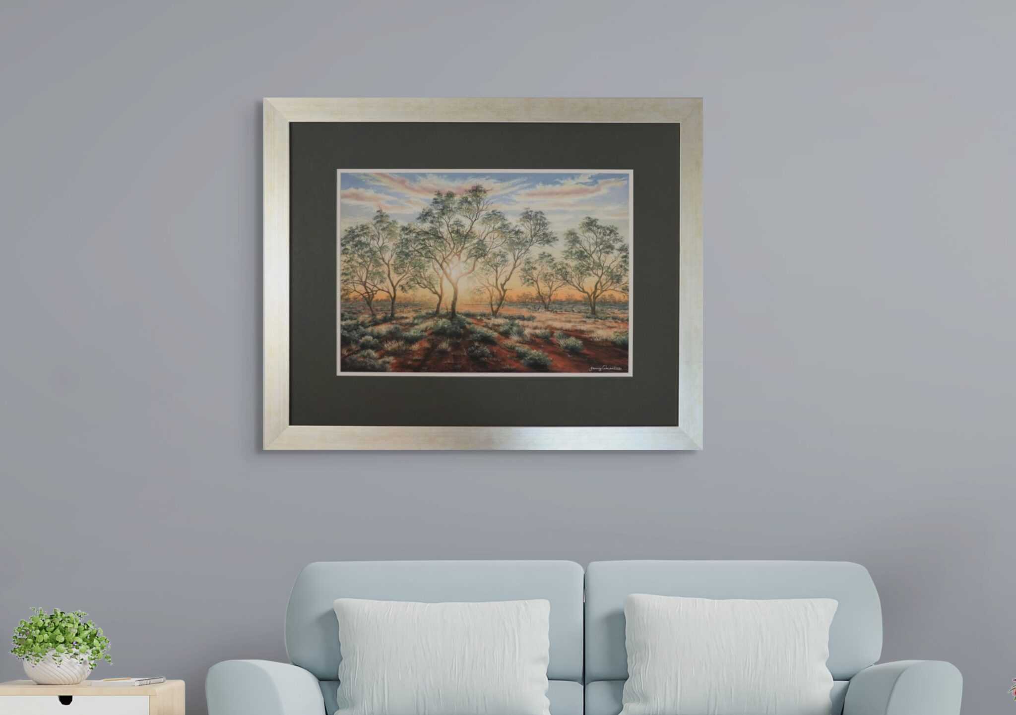 Australian Landscape Art – The Outback Shines - Back O Bourke Gallery