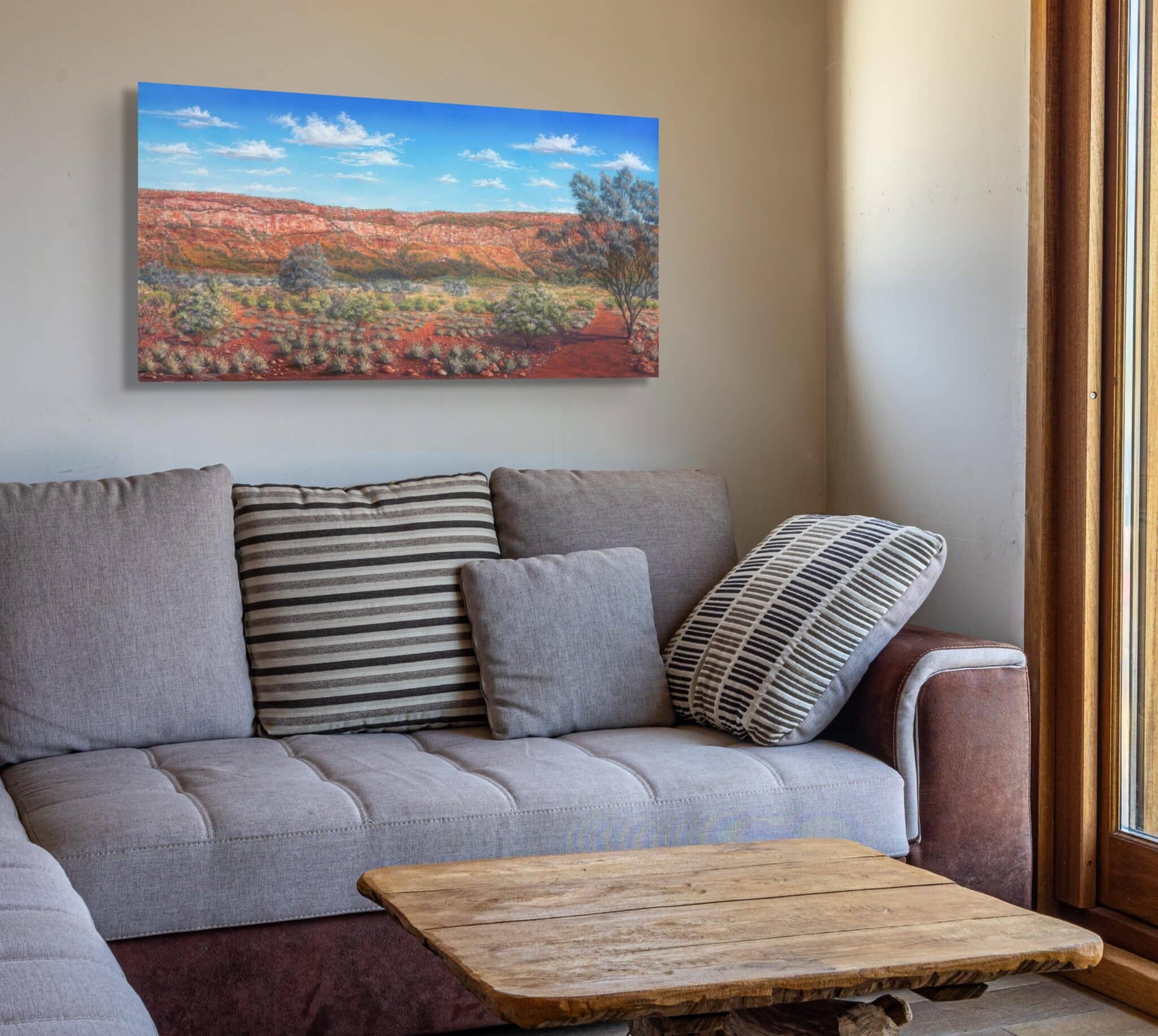 Australian Landscape Art - Gundabooka's Garden - Gallery Acrylic - Back O Bourke Gallery