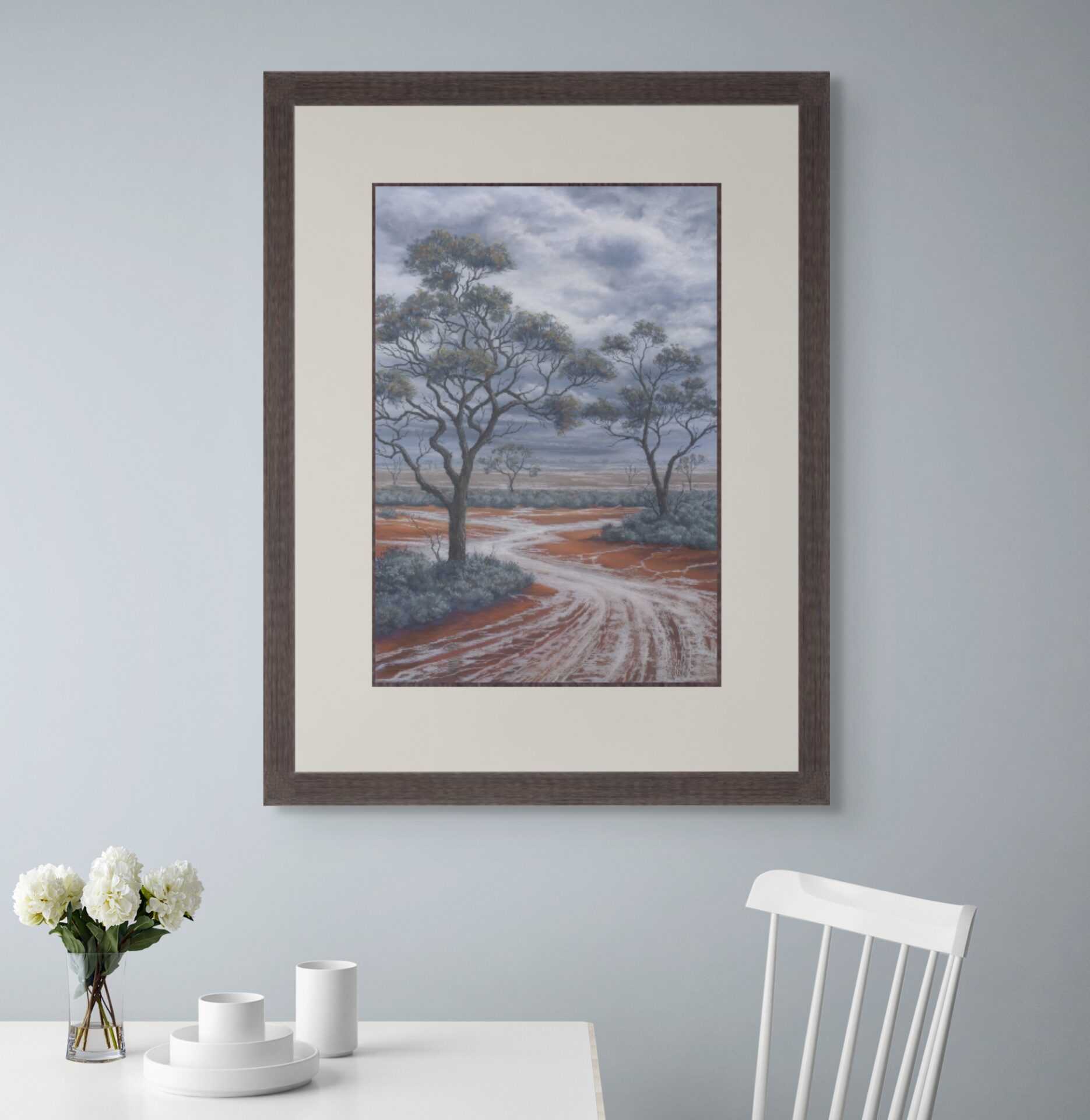 Australian Landscape Art – Outback Drenching - Back O Bourke Gallery