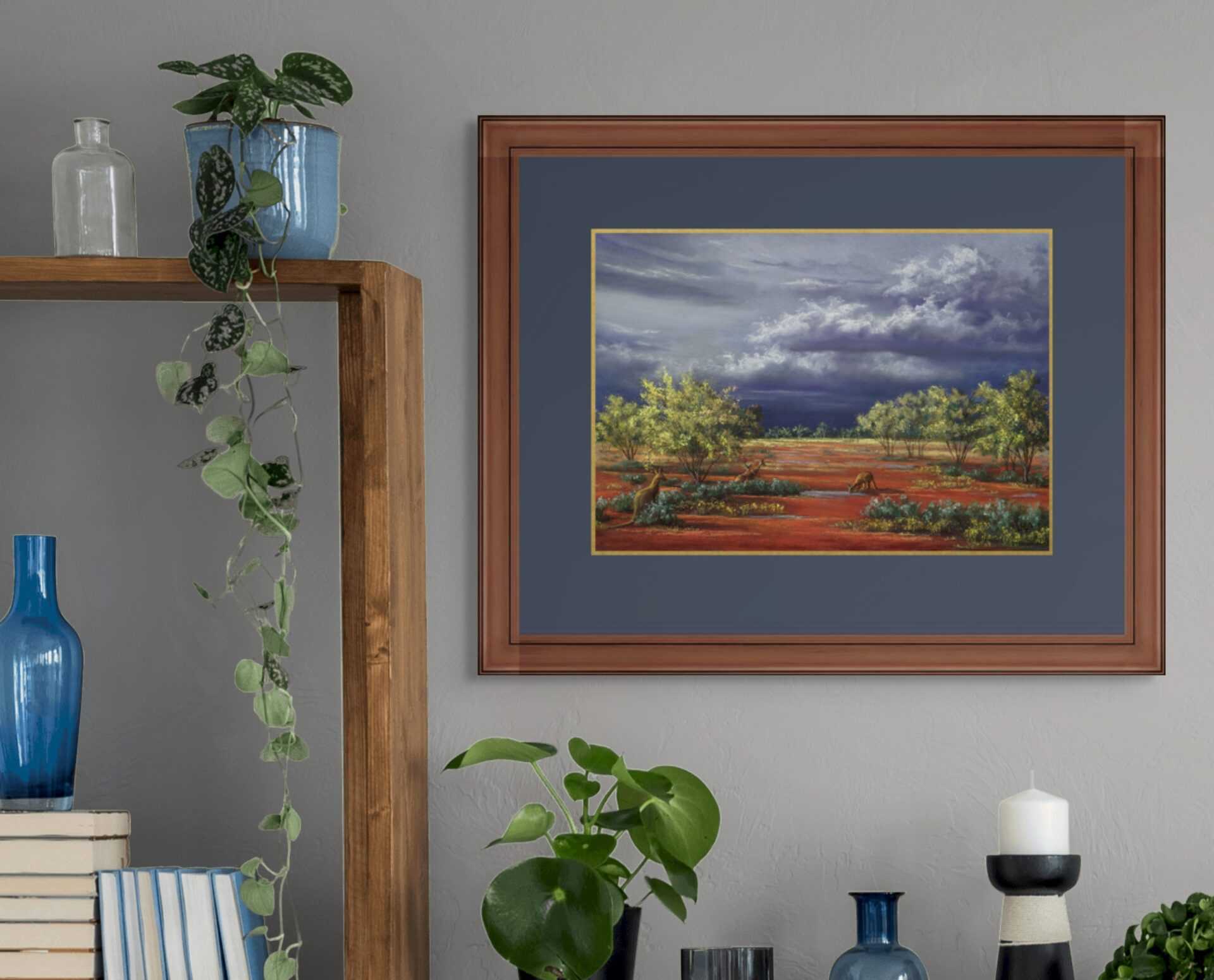 Australian Landscape Art – Spring Rains - Back O Bourke Gallery